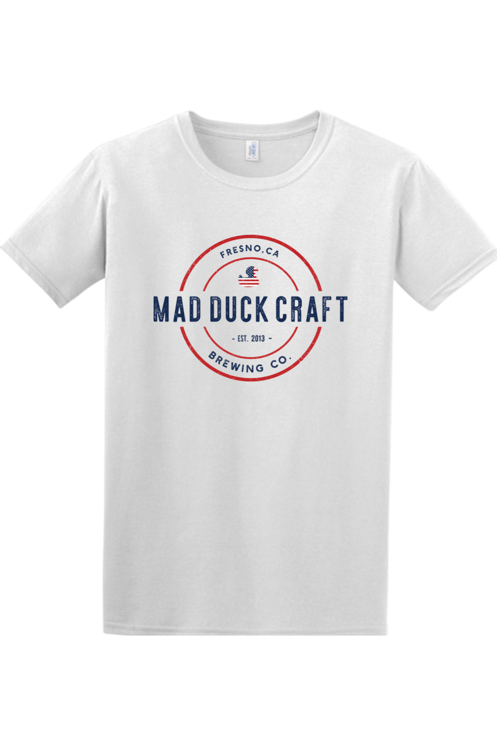 Mad Duck Red, White, & Blue T-Shirt – BarTopTees